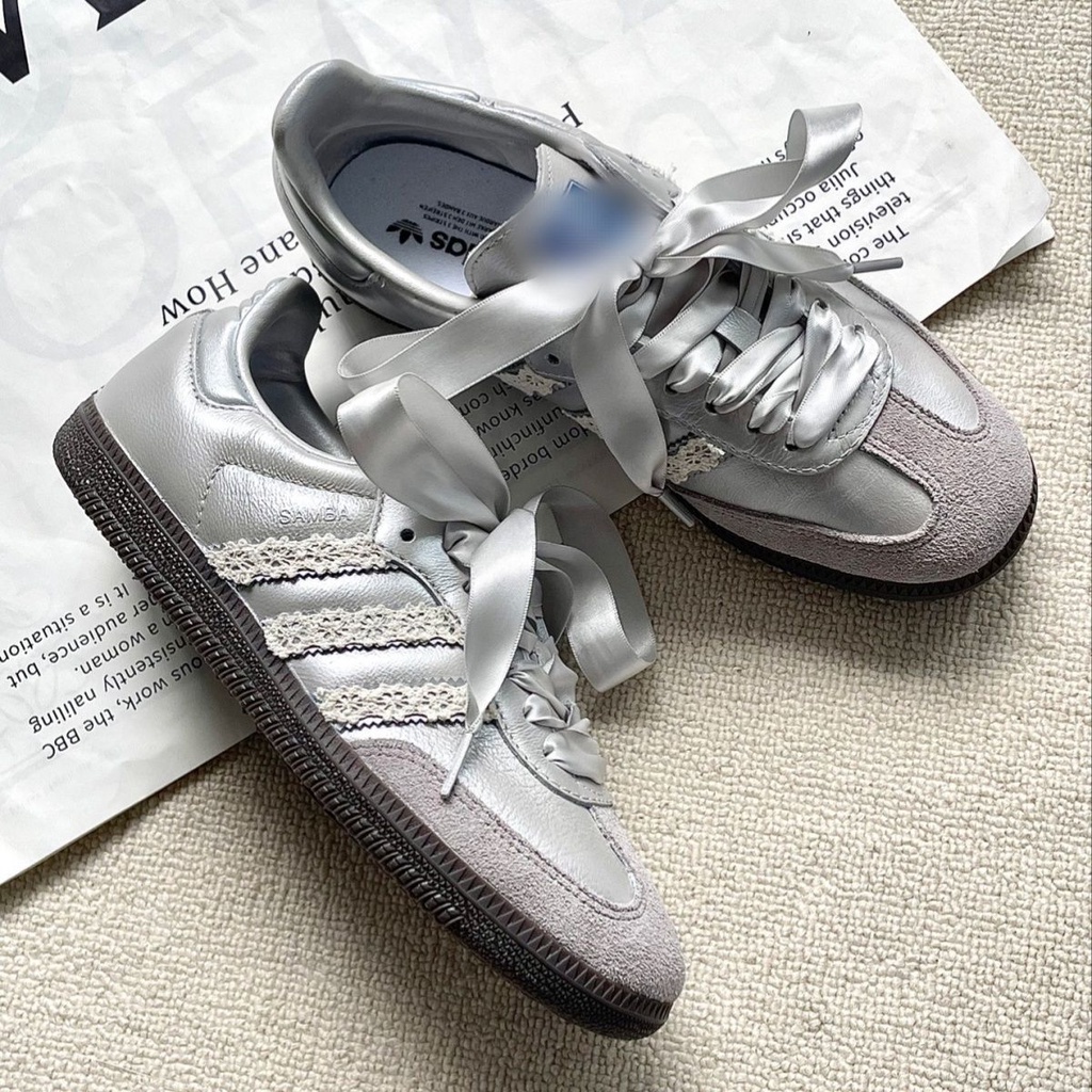 Clearance Sales Adidas Wb Silver Samba Silver Mist Princess Samba ...
