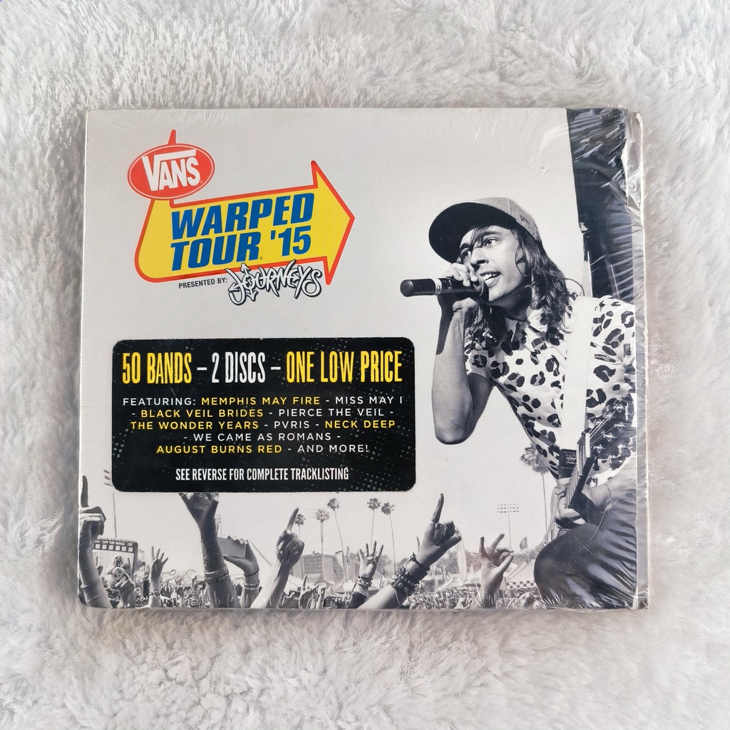 แผ่น Cd Z021 Vans Warped Tour 2015 Compilation 2 C0203 ของแท้ | Shopee ...