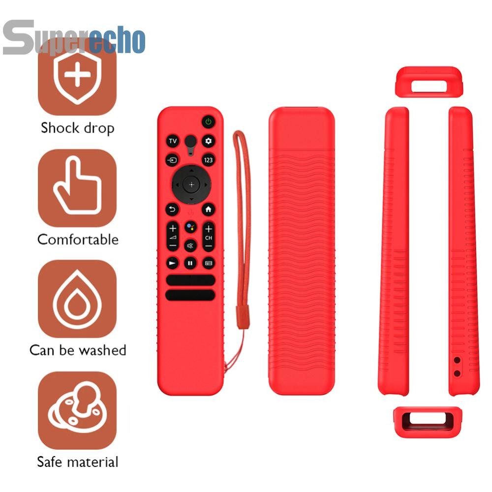 ซิลิโคนรีโมทคอนโทรลฝาครอบกรณีเปลี่ยน Anti Slip Voice Remote Case พร้อม ...