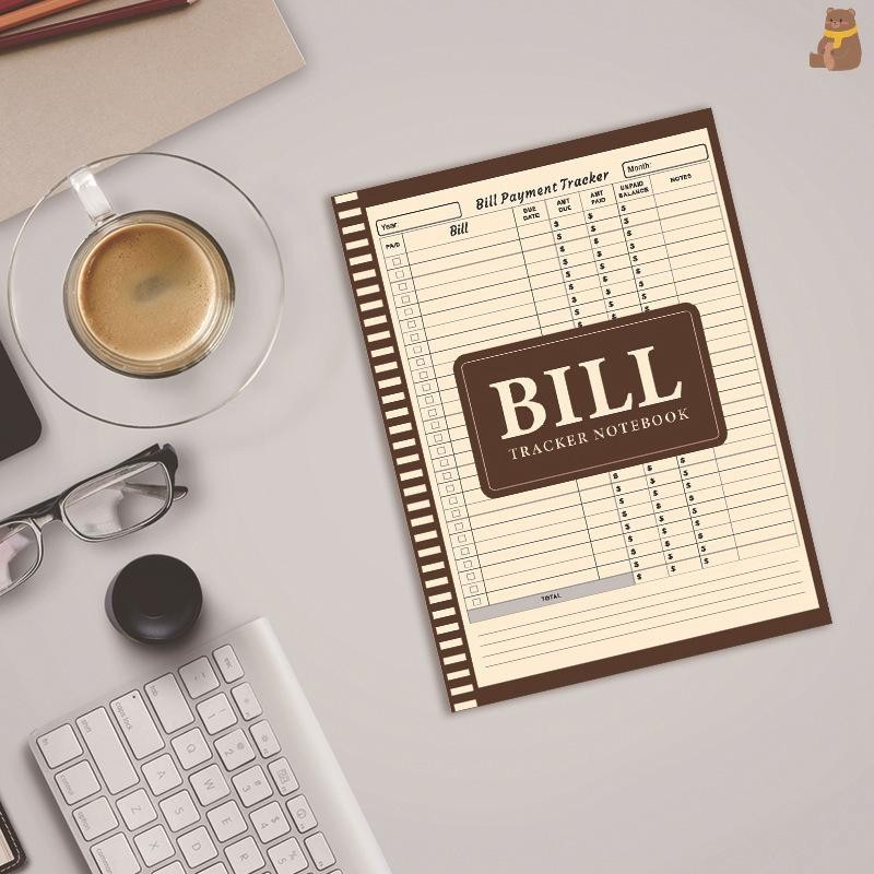 [TA] Bill Tracker Notebook รายเดือน Bill Payment Tracker Book To Track ...