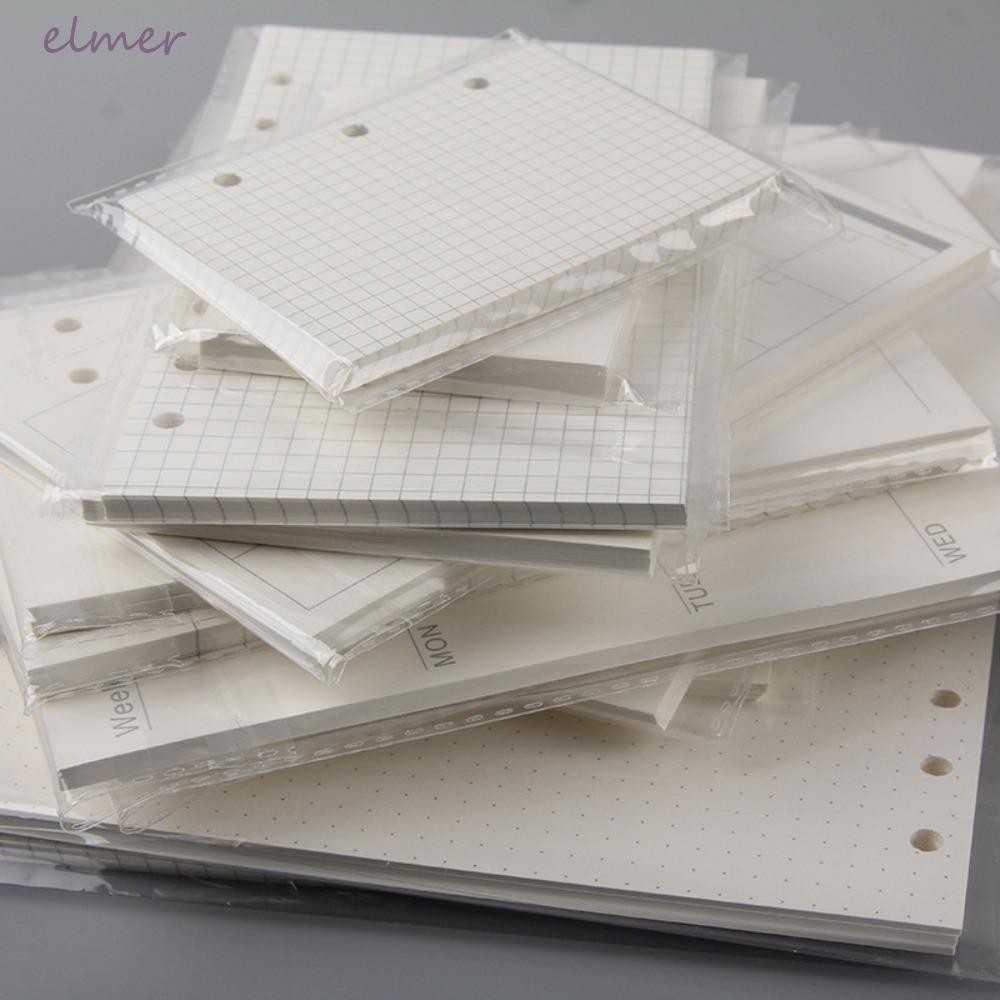 Elmer กระดาษเติมโน้ตบุ๊คแบบหลวม, 45Sheep Line Grid A5 A6 A7 กระดาษเติม ...