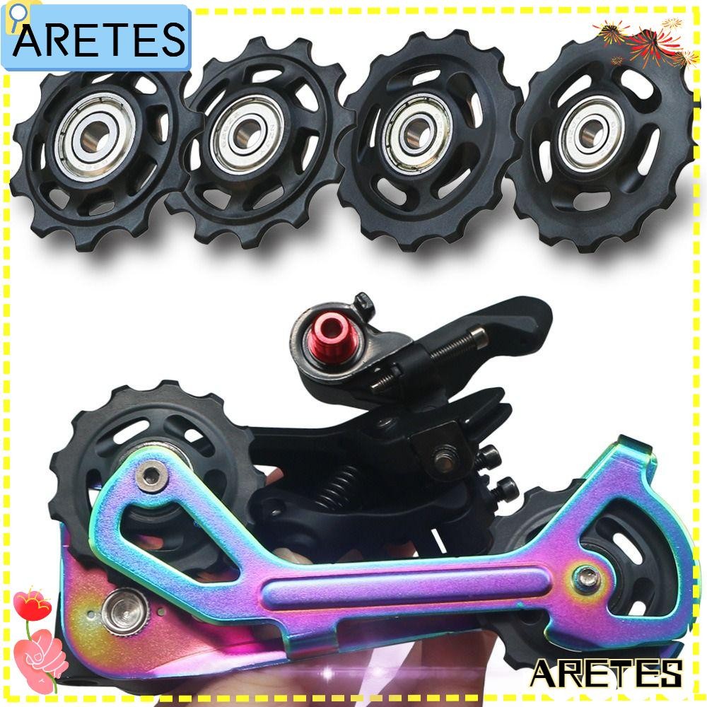 Arees MTB Pulley Jockey ล้อ, 11 T/12 T/13 T/14 T POM จักรยานด้านหลัง Derailleur, Jockey ล้อเร ...