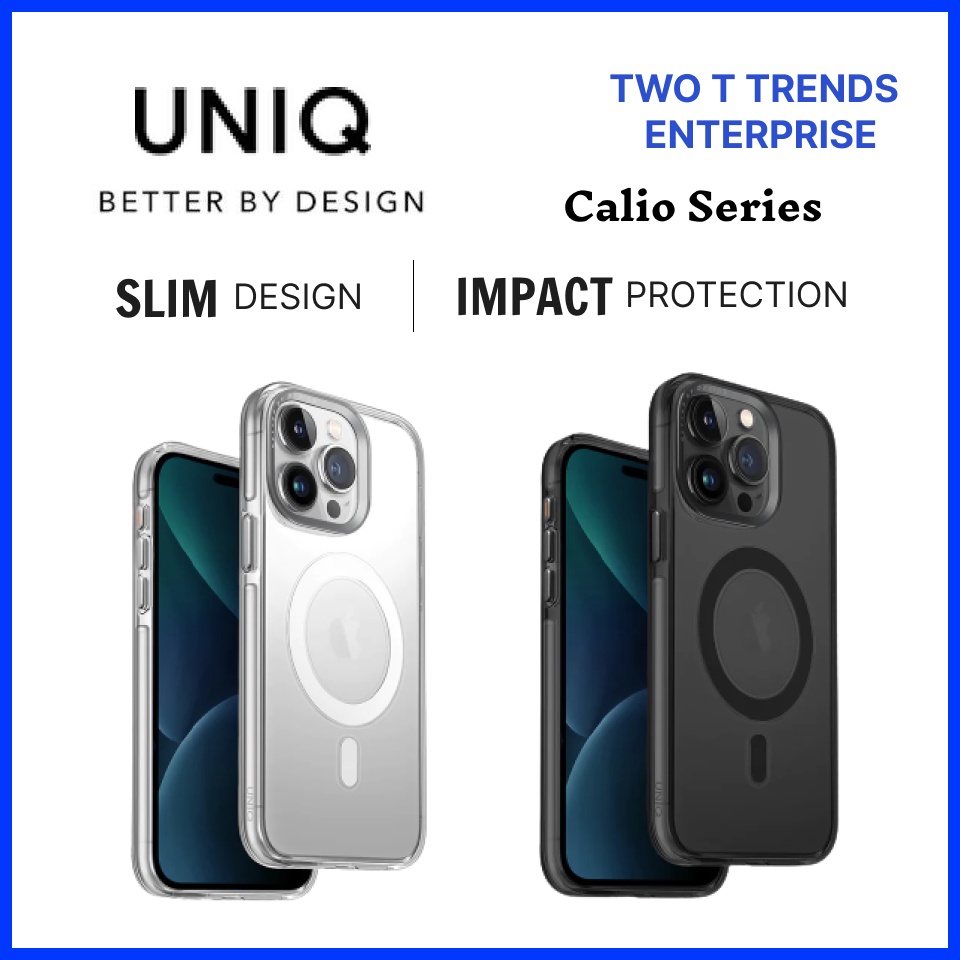 Apple iPhone 15 Pro / 15 Pro Max iPhone 15 / 15 Plus Uniq Calio Magclick ฝาครอบเคสชาร์จ | Shopee ...