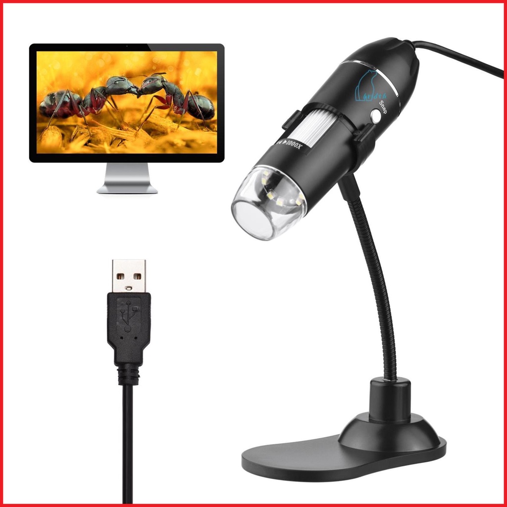 Laptop Desktop Insect Plant Observation Microscope - Portable USB ...