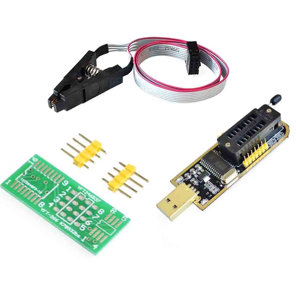 Ch341a 24 25 Series EEPROM Flash BIOS USB Programmer โมดูล + SOIC8 SOP8 ...