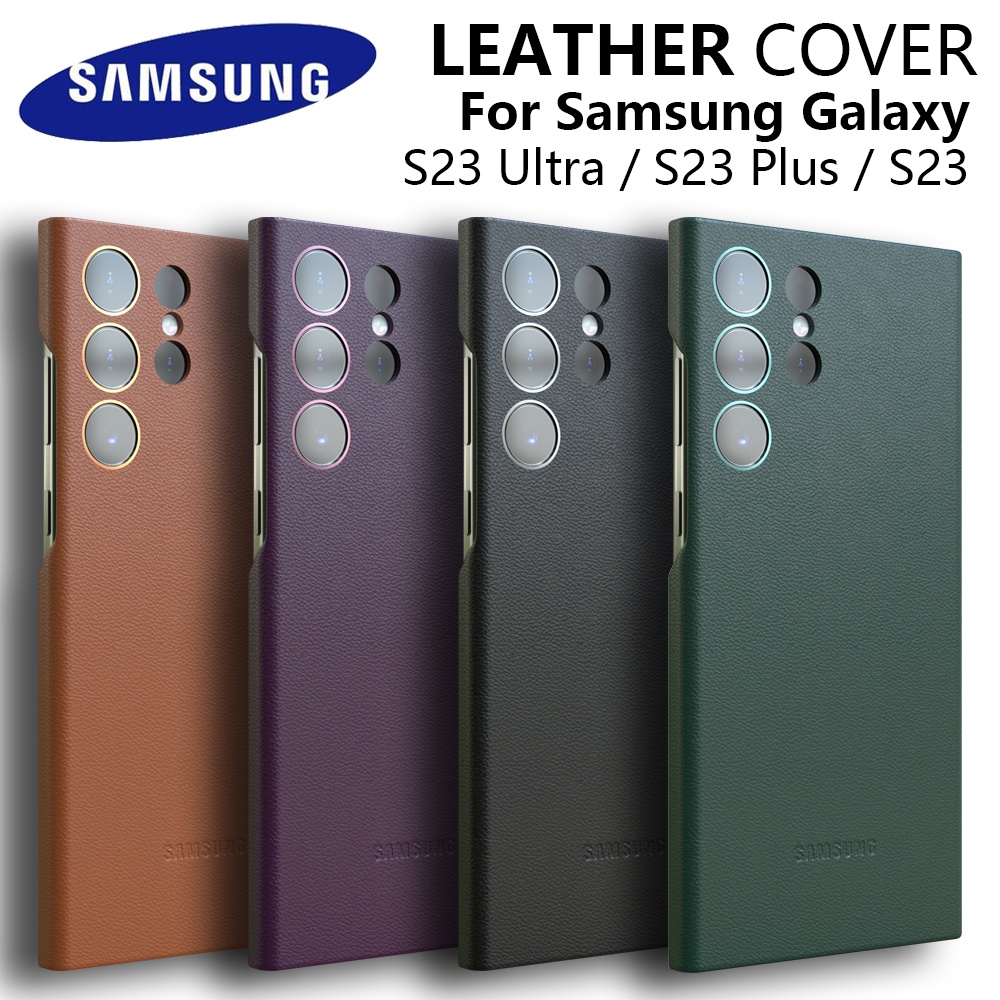 Samsung Galaxy S23 Ultra S23 Plus S22 Case ปกหนังคุณภาพสูง S23 ...
