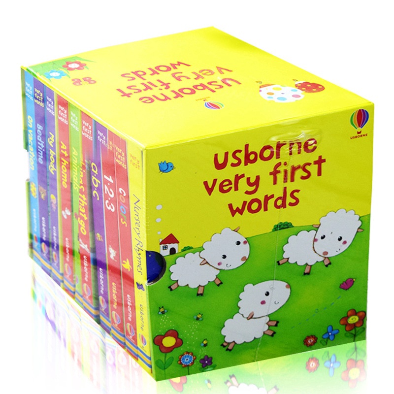 Usborne Very First Words Set (10 Books) - Preschool Early Education ...