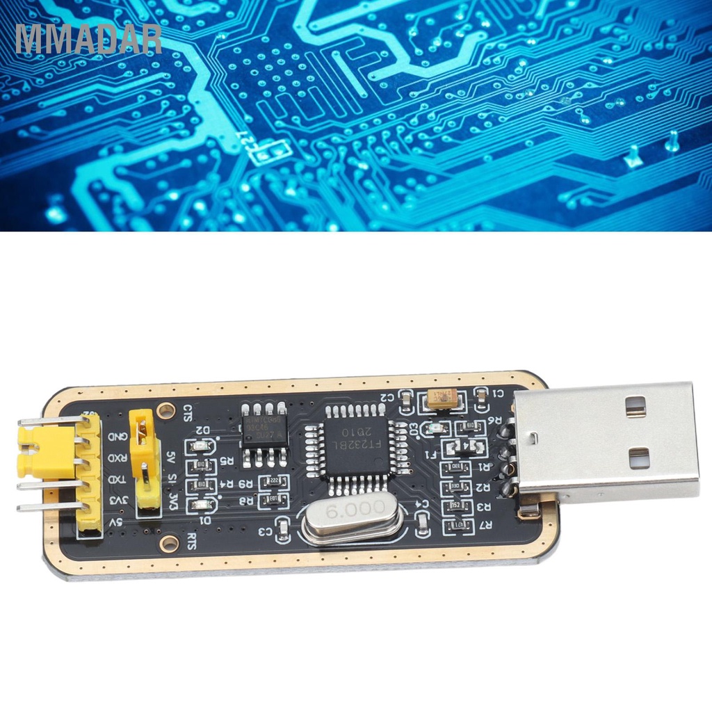 MMADAR FT232 โมดูล USB to Serial TTL อะแดปเตอร์อัพเกรดดาวน์โหลดแฟลช ...