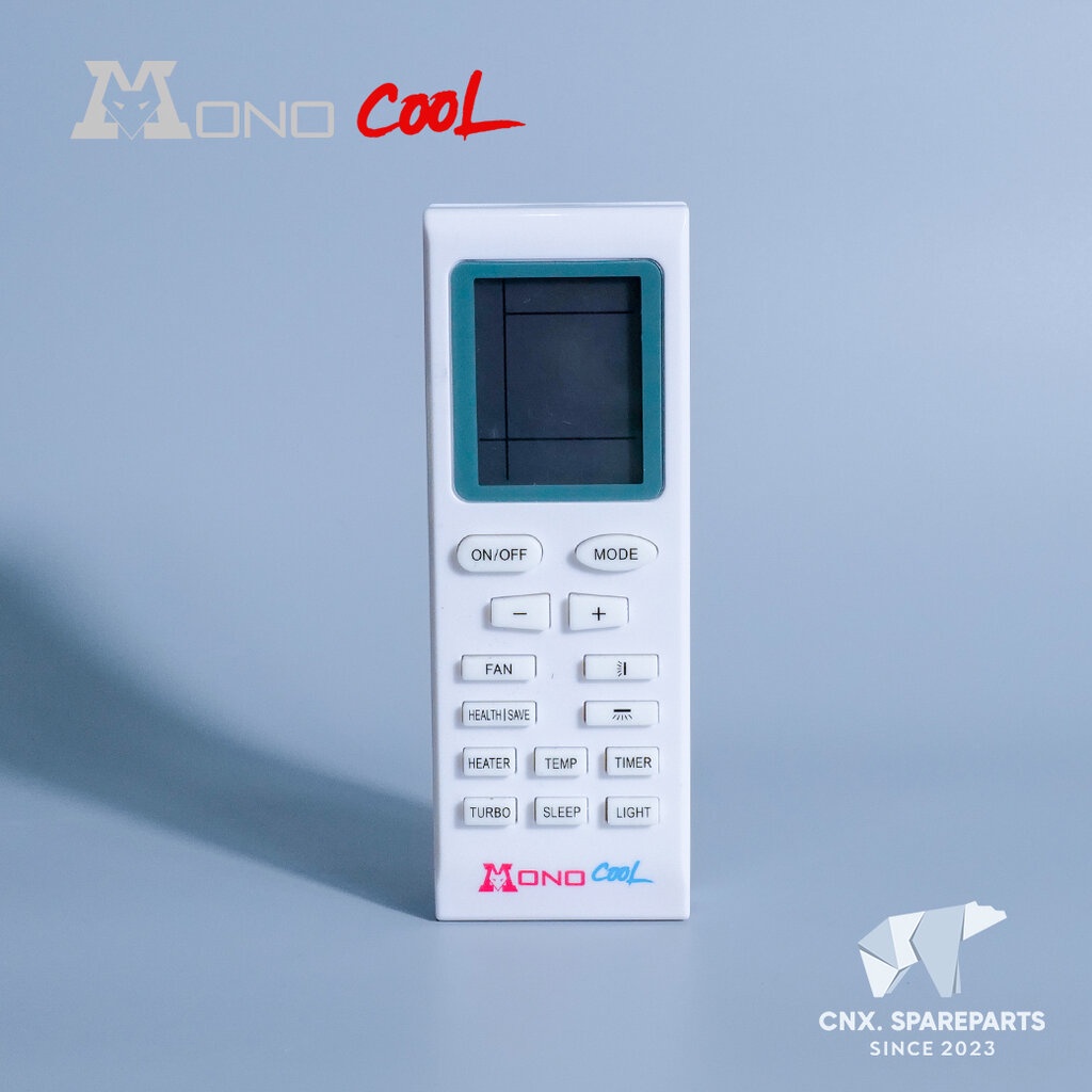 รีโมทแอร์ MONO COOL รีโมทแอร์คอยล์เย็น โมโน คูล *ใช้งานได้กับทุกขนาด ...