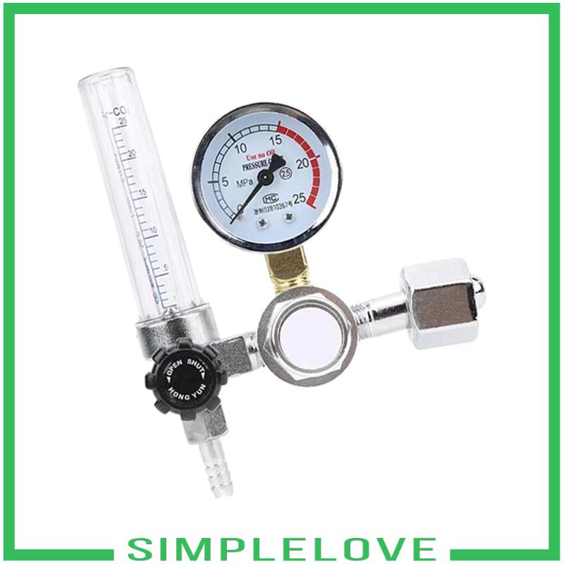 [Simple] Yqar-731l เครื่องควบคุมการไหลของแก๊สอาร์กอน อุปกรณ์เชื่อม ...