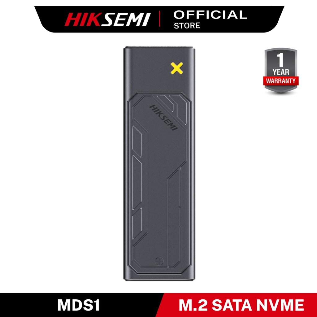 HIKSEMI MDS1 กล่องใส่ SSD M.2 SATA NVME ENCLOSURE USB 3.2 GEN2 TYPE-C ...