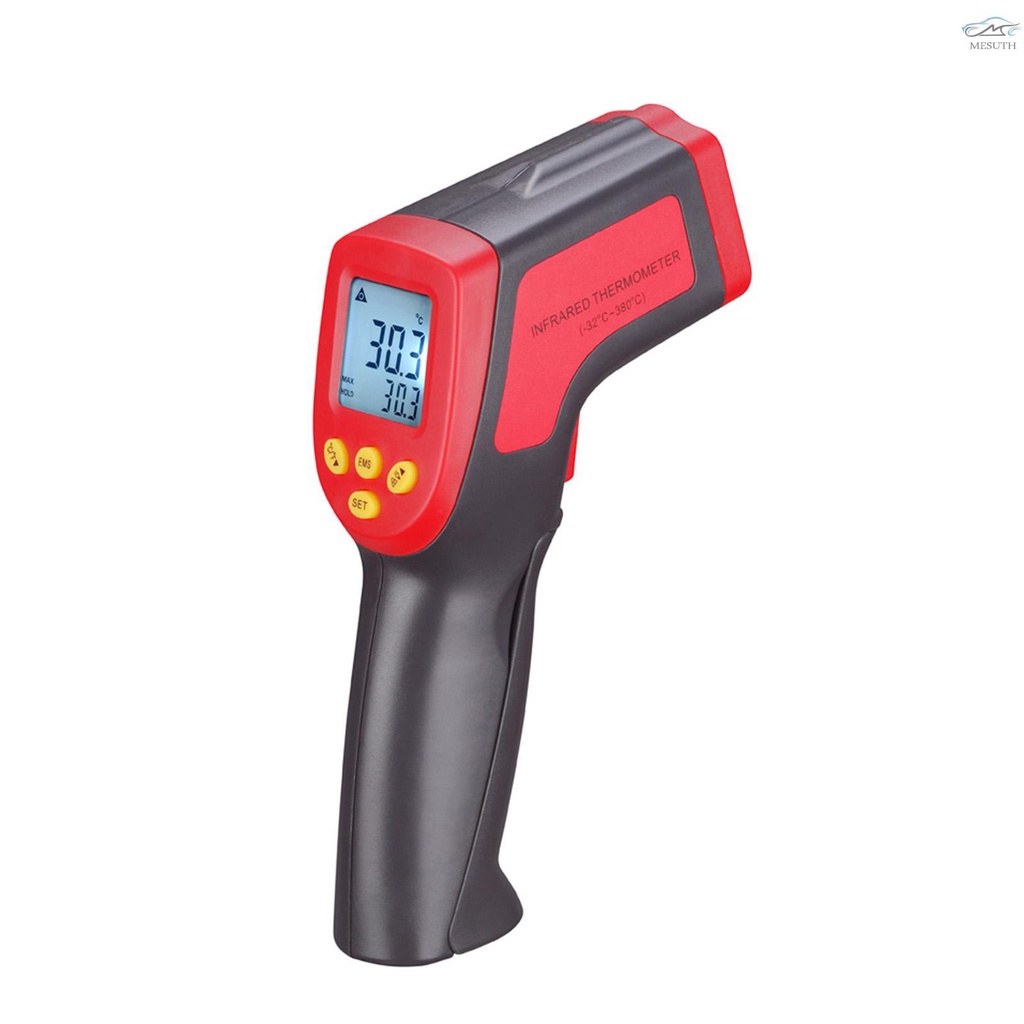 Infrared Temperature Measuring Digital Display Industrial Thermometer ...