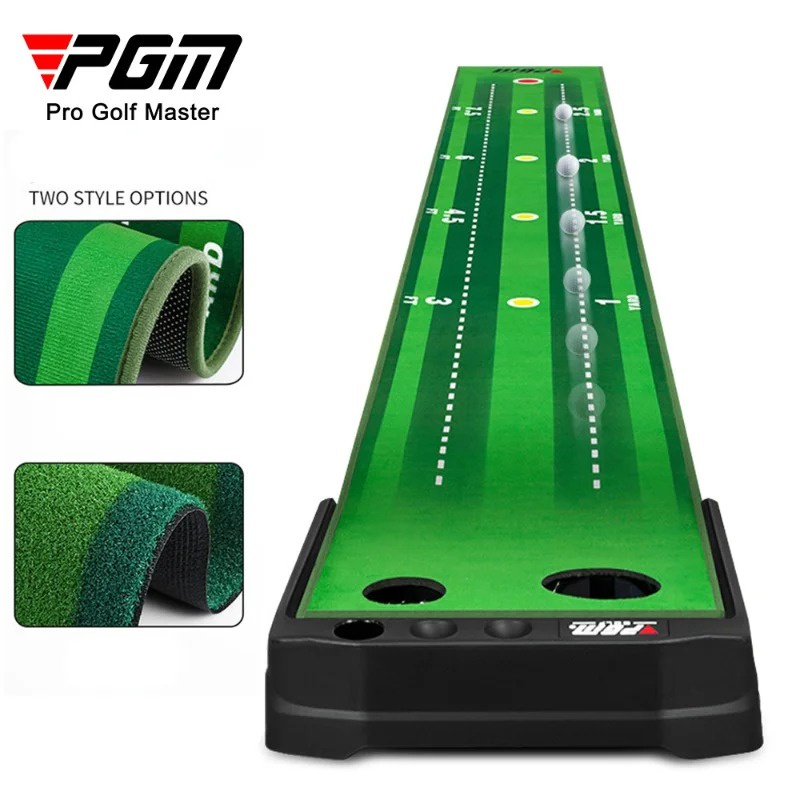 Pgm Golf Putting Practice Mat ลูกบอลไฟฟ้ากลับกลางแจ้งในร่ม Putting Golf ...