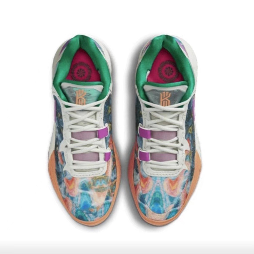 Nike Kyrie 8 Kyrie 9 รองเท้าบาสเก็ตบอลกลางแจ้ง/เผยให้เห็นรองเท้าผ้าใบ ...