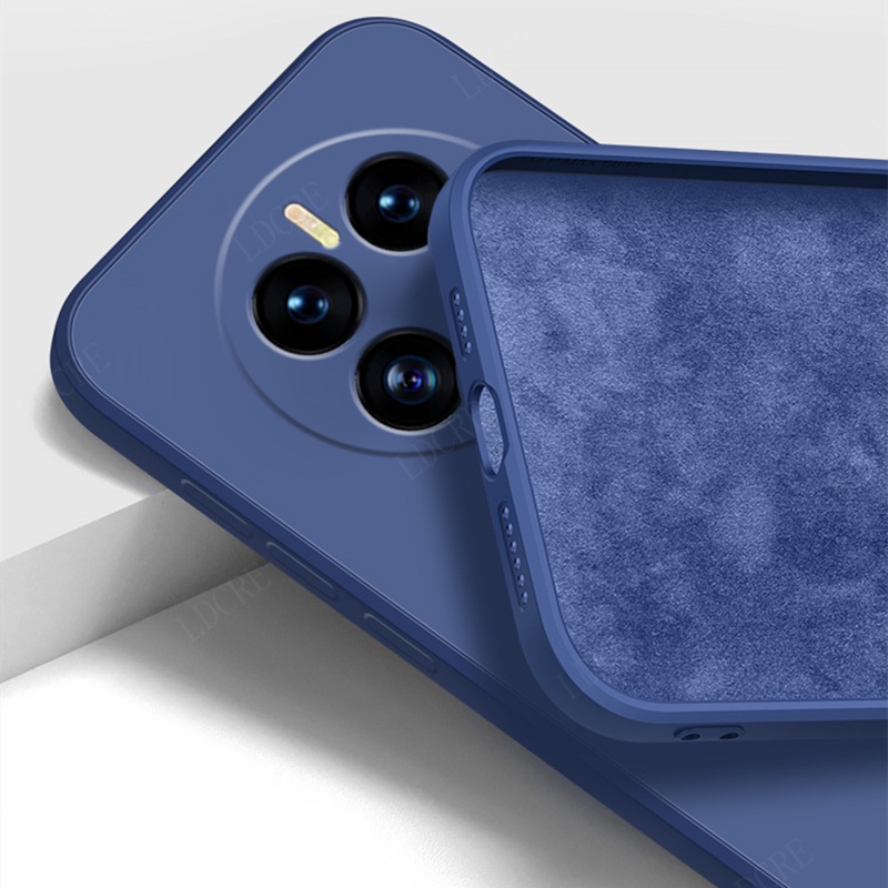 สําหรับ Huawei Mate40 Mate30 Mate 30 40 Pro นิ่ม ของเหลว เคสซิลิโคน ด้านหลัง เคสโทรศัพท์ ขอบ ...