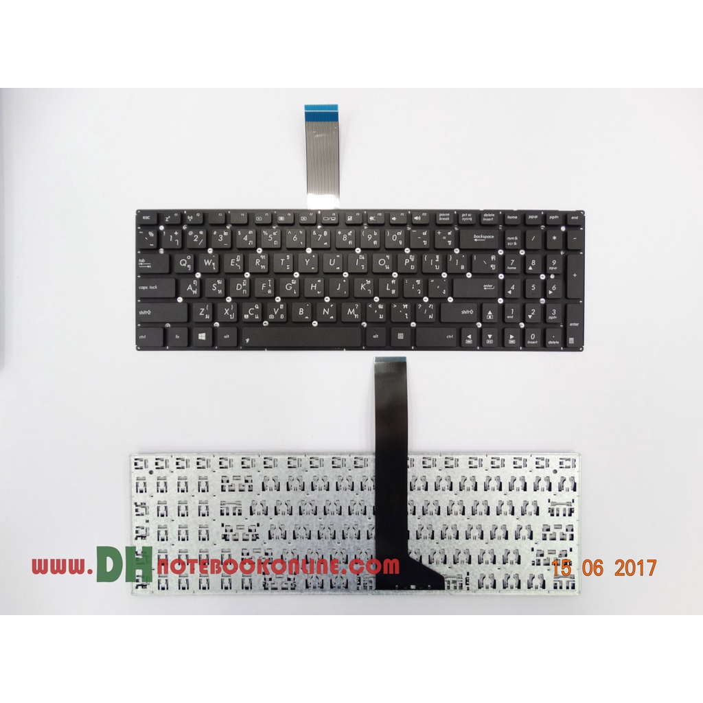 แป้นพิมพ์ คีย์บอร์ดโน๊ตบุ๊ค Asus X550 Laptop Keyboard TH-ENG | Shopee ...