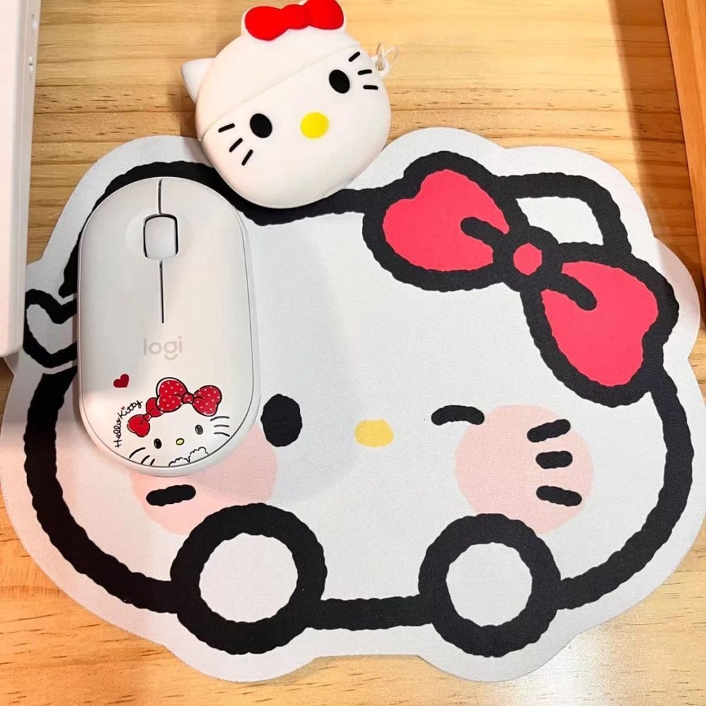 [Haroro] แผ่นรองเมาส์ ลาย Hello Kitty Sanrio น่ารัก สําหรับเล่นเกม ...