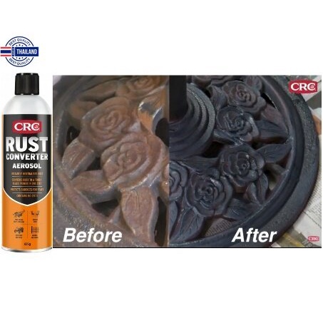 CRC Rust Converter Spray 425 g. สเปรย์แปลงสภาพสนิม หยุดสนิม | Shopee ...
