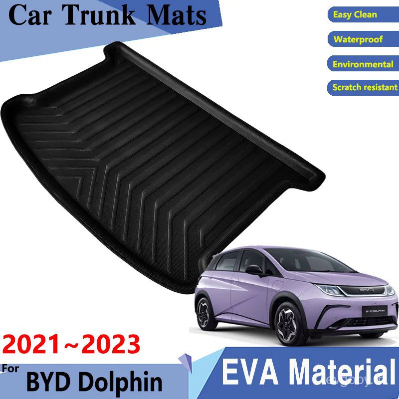 แผ่นเสื่อ EVA 3D ทําความสะอาดง่าย อุปกรณ์เสริม สําหรับรถยนต์ BYD ...