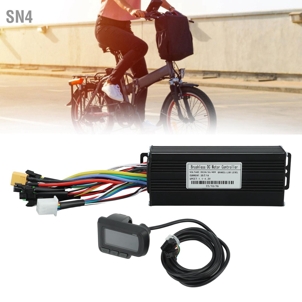SN4 24V 36V 48V 1000W‑1500W 30A 3 โหมด Sine Wave Controller จอแสดงผล ...