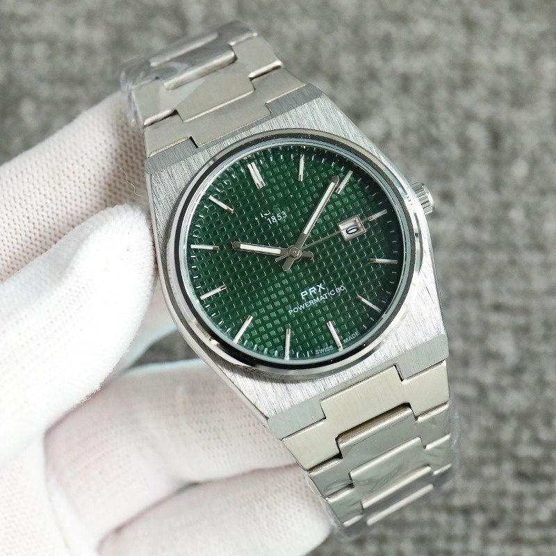 Tiso-prx Super Player นาฬิกาข้อมือควอทซ์ อัลลอยด์ สําหรับผู้ชาย ขนาด 40 ...