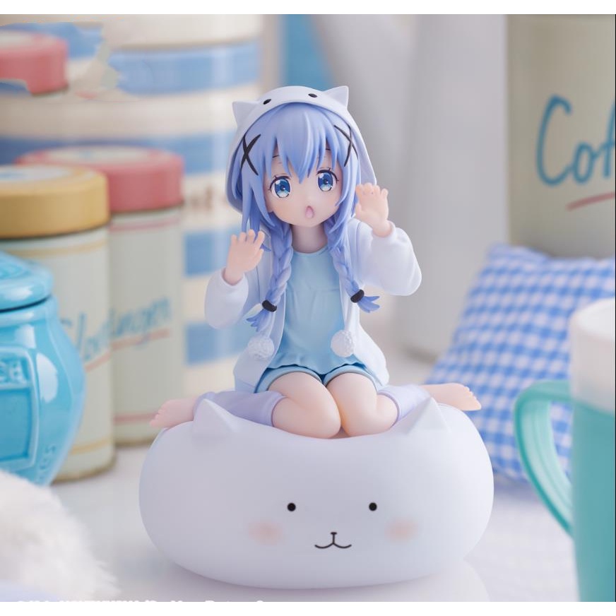 ของเล่น Is the Order a Rabbit?? Kafuu Chino (Sitting Posture) 15cm Cat ...