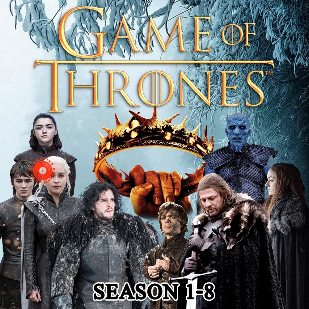 Blu-ray Game Of Thrones มหาศึกชิงบัลลังก์ Season 1-8 Bluray Master ...