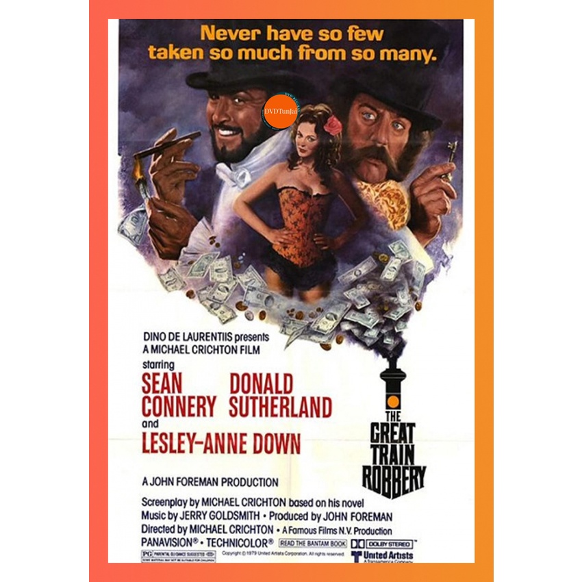 ใหม่ หนังแผ่น DVD The First Great Train Robbery (1979) ปล้นผ่าราง ...