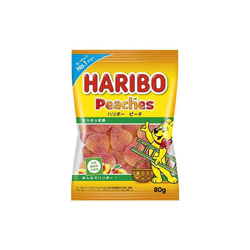 Haribo Haribo Peach 80g x 8 | Shopee Thailand