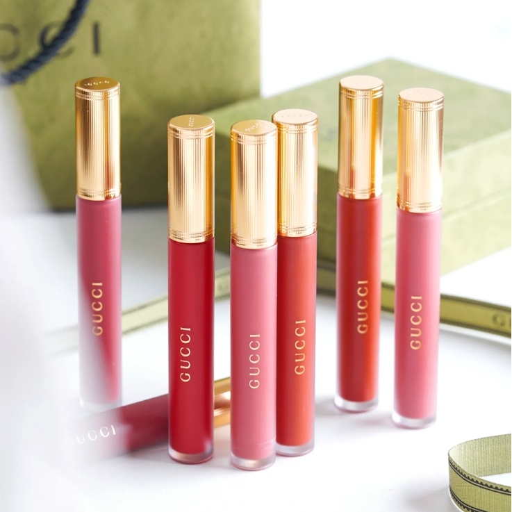 Gucci Coloring Cloud Matte Lip Glaze 203/208/25/311 Liquid ลิปสติก 521 ...