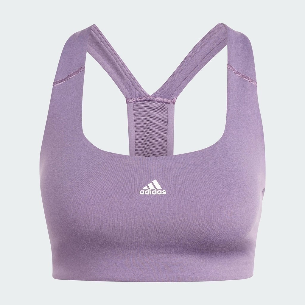 adidas Training Powerimpact Training Medium-Support Bra Women Purple ...