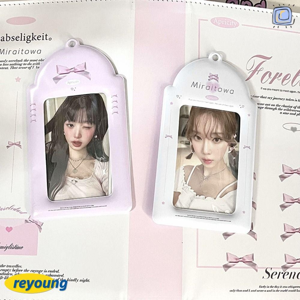 Reyoung อัลบั้มภาพ, ที่ใส่บัตร Kpop Y2K, INS สไตล์บัลเล่ต์หวานการ์ดไอดอลรวบรวม Photcards แขน ...