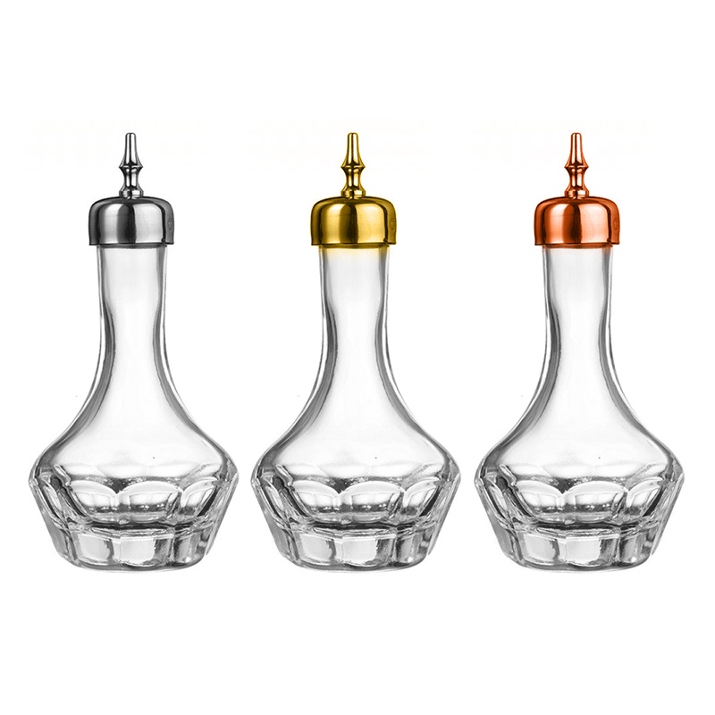 Bitters Bottle Glass Dash Bottle with Dasher Top Professional Bar Tool ...