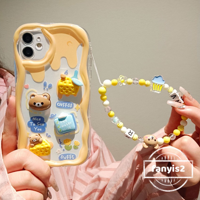 Huawei Nova 5T 7i 7 7se 8 8se 9 10 Pro Mate 30 40 Pro P30 P40 P50 P60 Pro INS การ์ตูนหมี 3D เคส ...