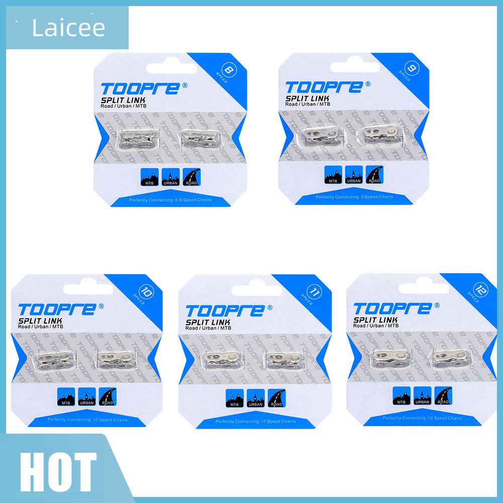 [Laicee.th] Toopre อุปกรณ์เชื่อมต่อโซ่จักรยาน MTB 2 คู่ | Shopee Thailand