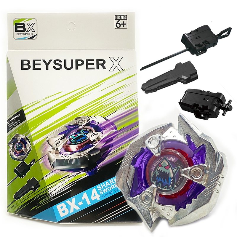 Bey X BX-14 Shark Edge Gyro Spinning Top ด้วย Launcher Led จับชุดของ ...