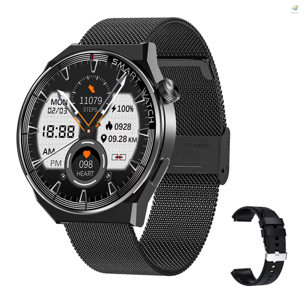 St5 MAX สมาร์ทวอทช์ 1.45 นิ้ว IP67Watch พร้อมบลูทูธ 5.0 กันน้ํา แทรคเก ...