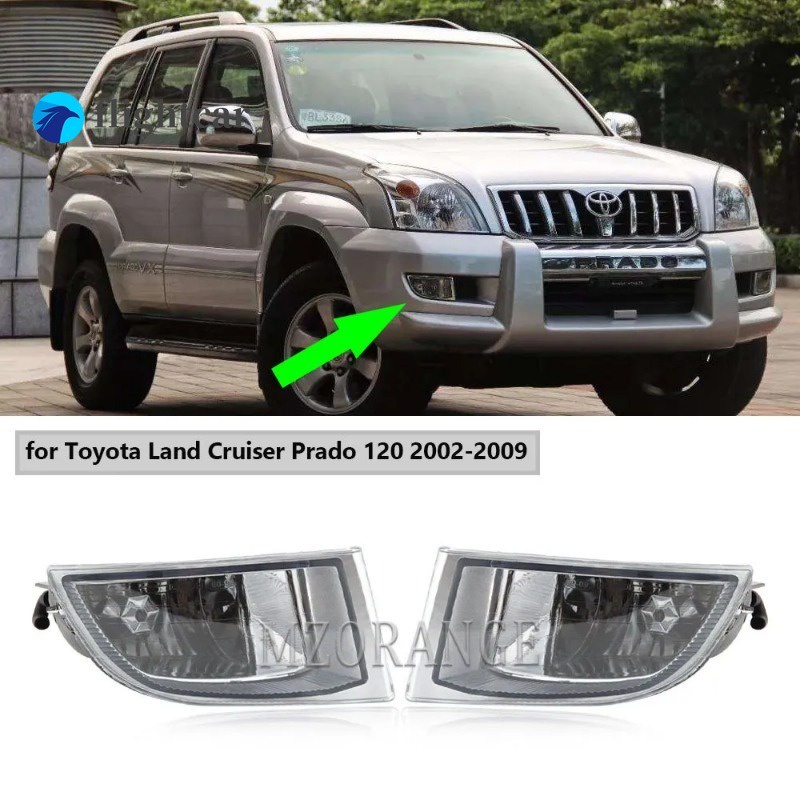 ไฟตัดหมอกฮาโลเจน LED อุปกรณ์เสริม สําหรับ Toyota Land Cruiser Prado 120 ...