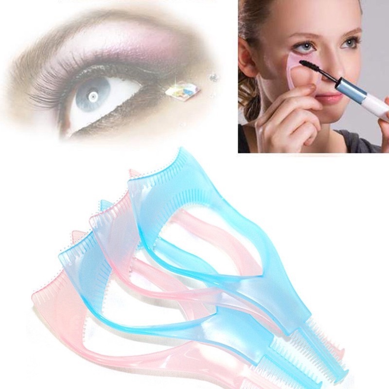 (1ชิ้น) .ตัวช่วยปัดมาสคาร่า Mascara Guard ป้องกันการเลอะของมาสคาร่า ...