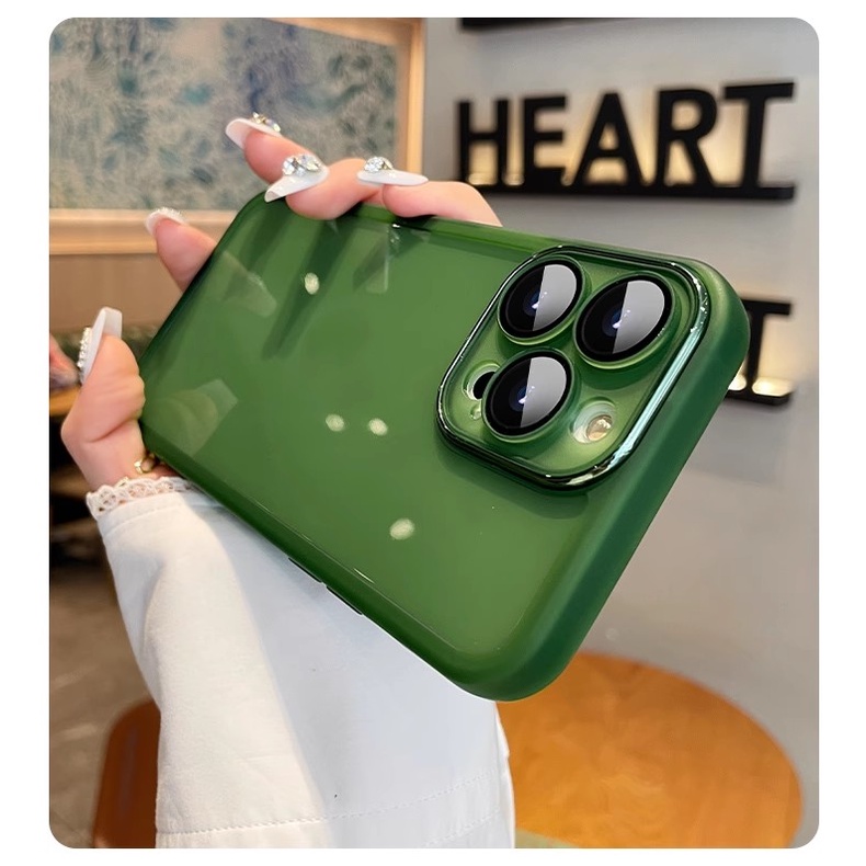 เคส VIVO y16 V2204 V2214 เลนส์กล้องป้องกันหลายสีโปร่งใสแฟลชเคสโทรศัพท์ ...