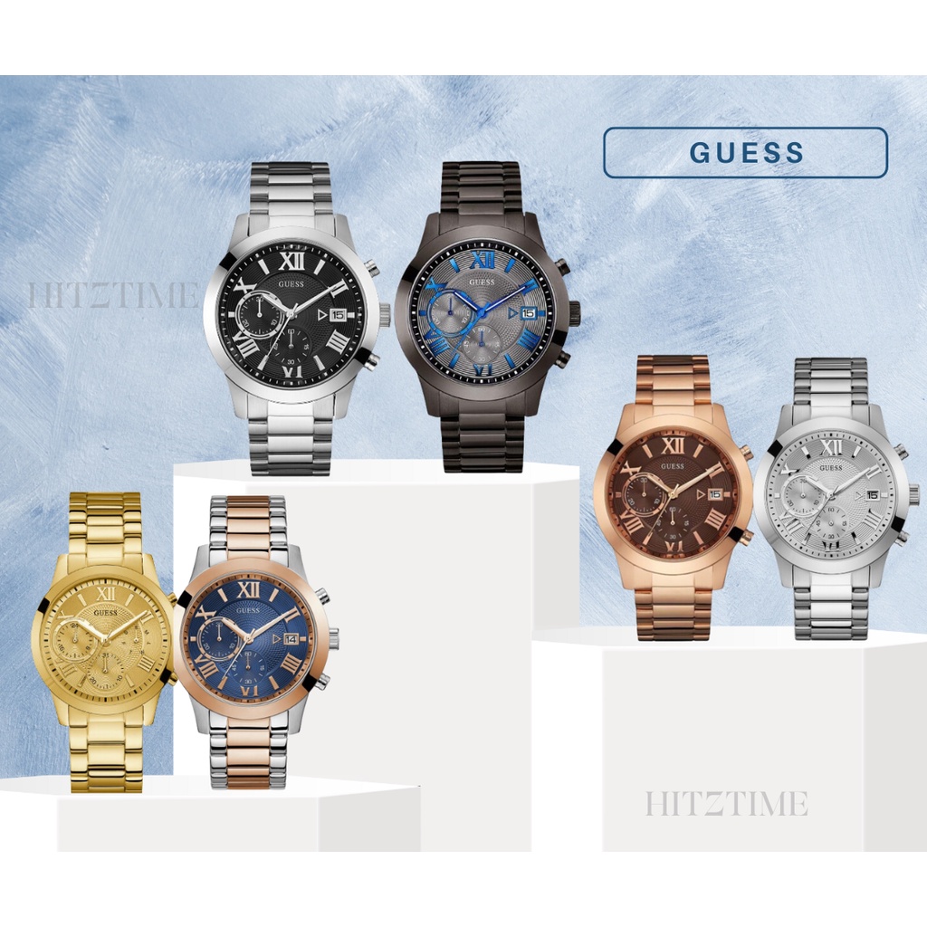 HITZTIME นาฬิกา Guess OWG353 นาฬิกาข้อมือผู้หญิง นาฬิกาผู้ชาย แบรนด์เนม ...