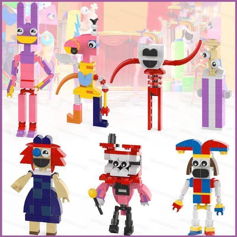 Sq2 บล็อคตัวต่อ รูป Pomni Ragatha Jax Kinger Zooble Caine ของเล่น ...