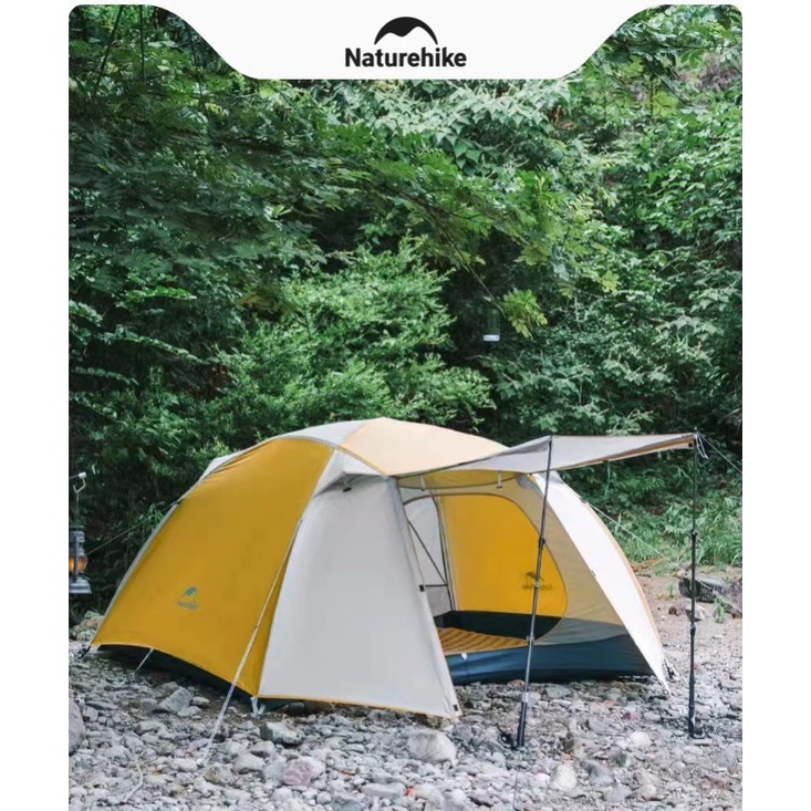 Naturehike Yunchuan Pro เต็นท์กันฝน น้ําหนักเบาพิเศษ สําหรับตั้งแคมป์ เดินป่า กลางแจ้ง 2-3 คน ...