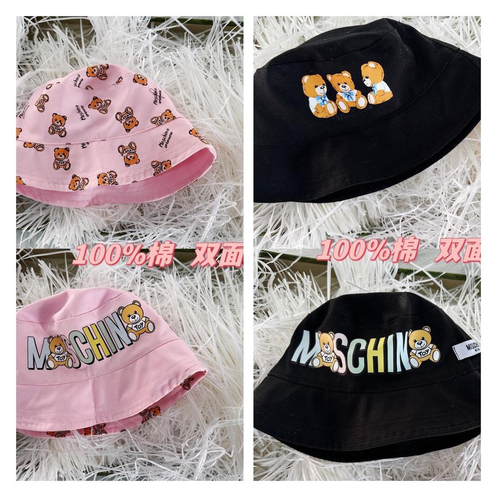 【พร้อม Brandtag】หมวกบักเก็ตแฟชั่น ป้องกันรังสียูวี หรูหรา สองด้าน ...