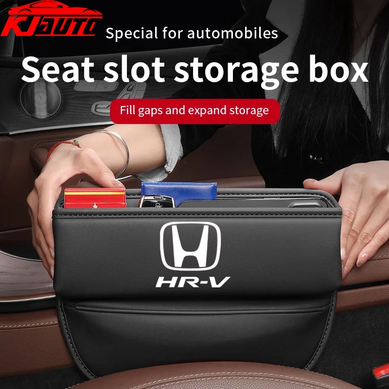 กระเป๋าหนัง PU เก็บของ ติดเบาะรถยนต์ สําหรับ Honda HRV HR-V Gen 2 Gen 3 ...