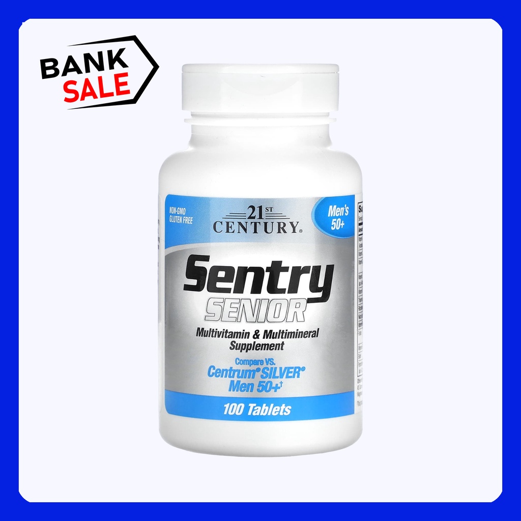 21st Century Sentry Senior, Multivitamin & Multimineral Supplement, Men ...