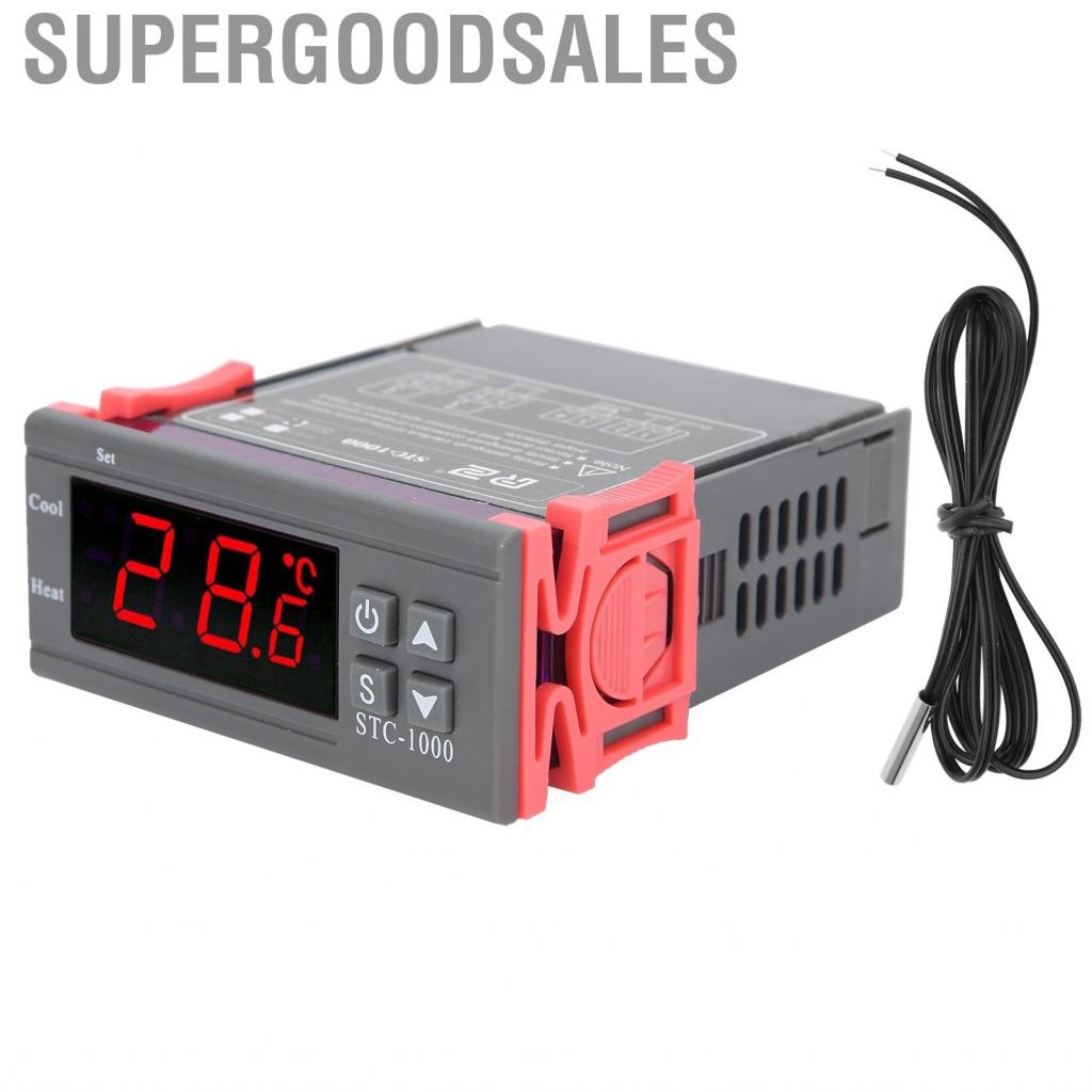 Supergoodsales Thermostat Temperature Controller LCD Screen for Water ...