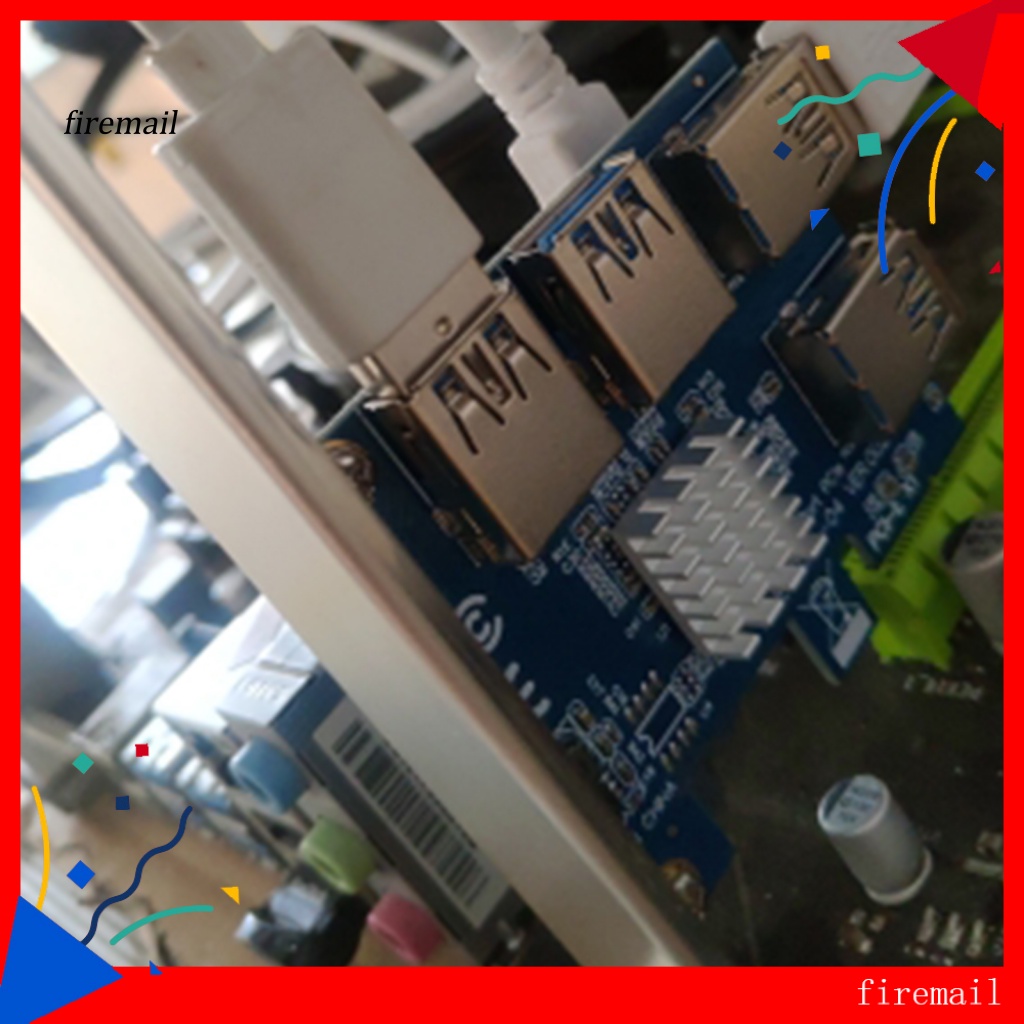 [FM] อะแดปเตอร์ขยายการ์ดไรเซอร์ PCB PCIE 009s 1x เป็น 16x USB 30 ช่อง ความเร็วสูง | Shopee Thailand