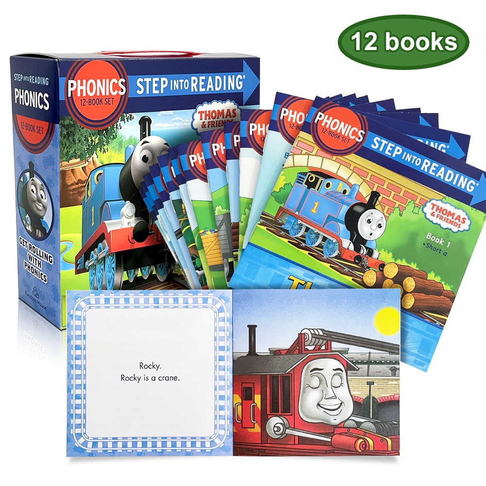 Get Rolling with Phonics (Thomas & Friends): 12 Step into Reading Books ...