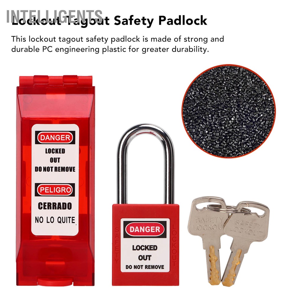 IntelligentS Lockout Tagout Locks Universal Safety Padlock With ...